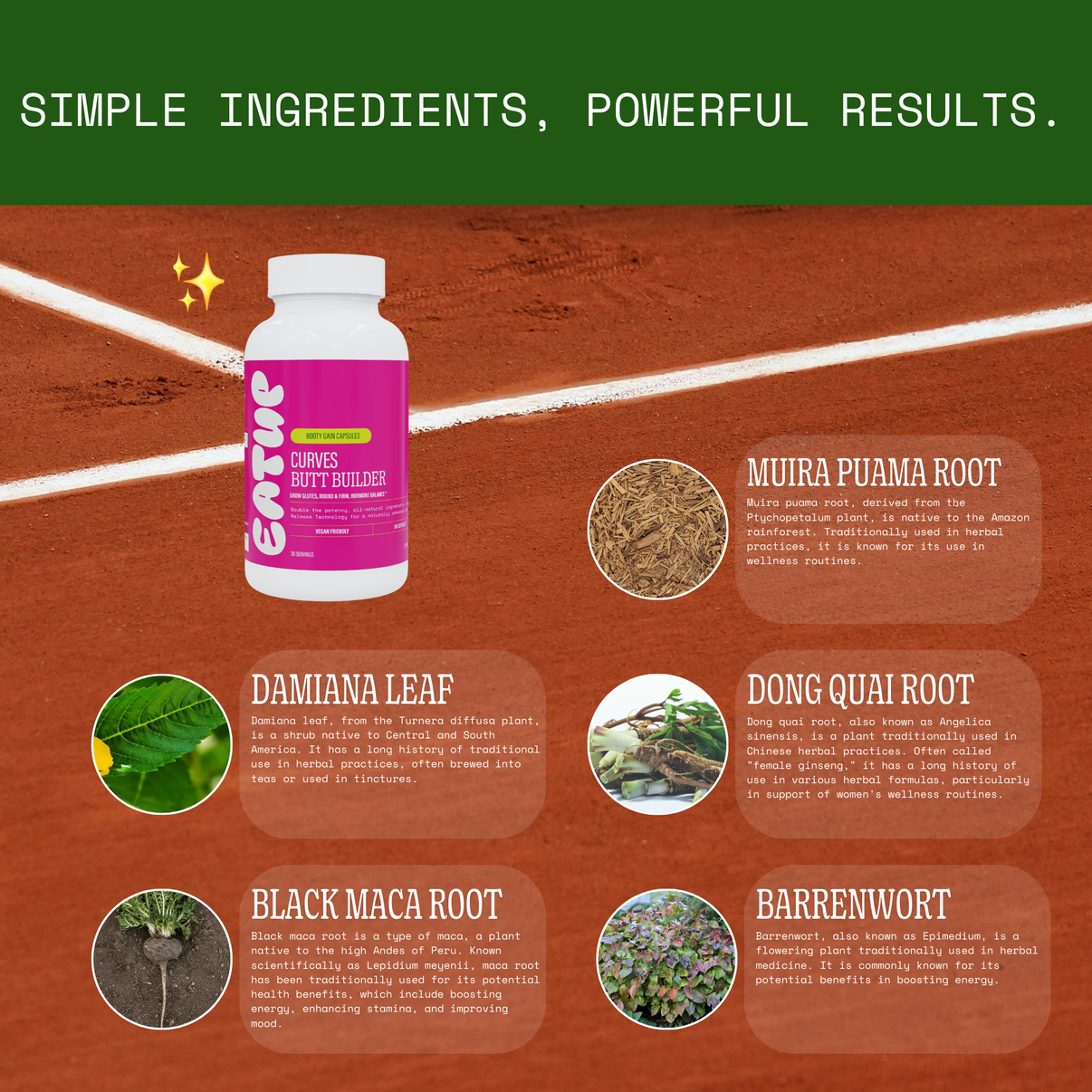 Curves Supplement - Butt Enhancement Pills